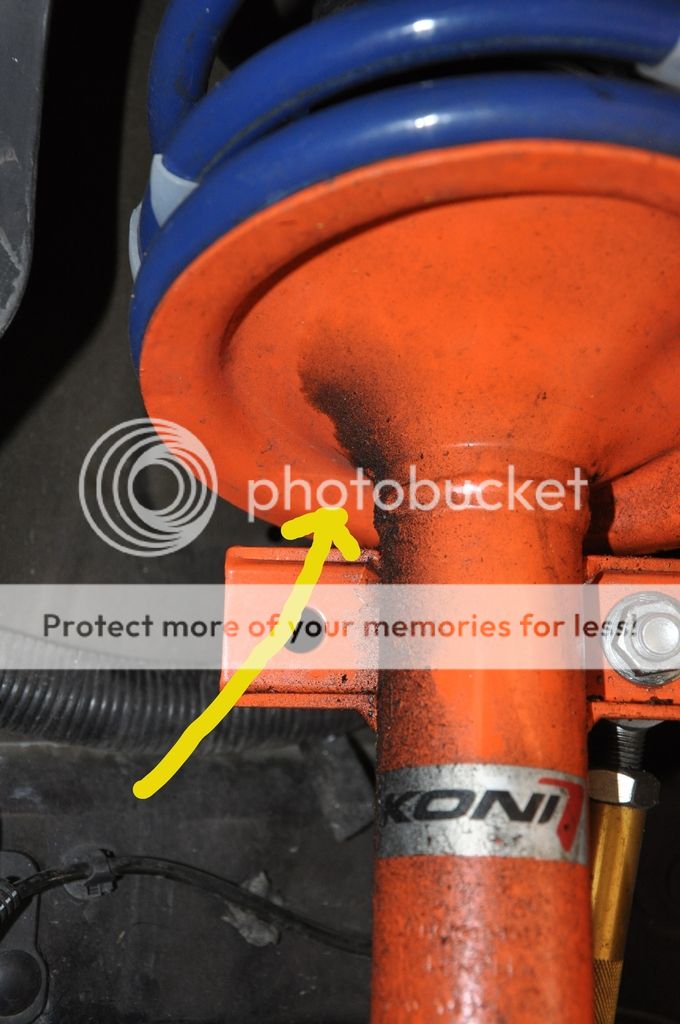 How to ID leaking shock\strut?? | Ford Shelby GT500 Forum